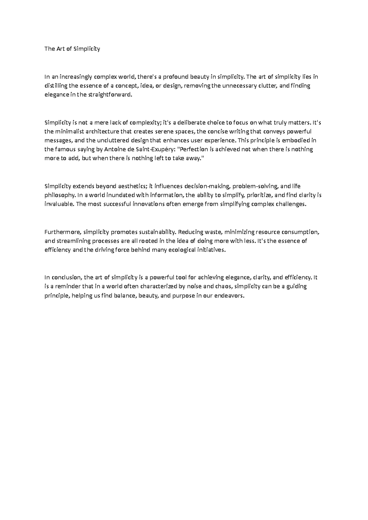 The Art of Simplicity - Principles of Physical Chemistry - The Art of ...