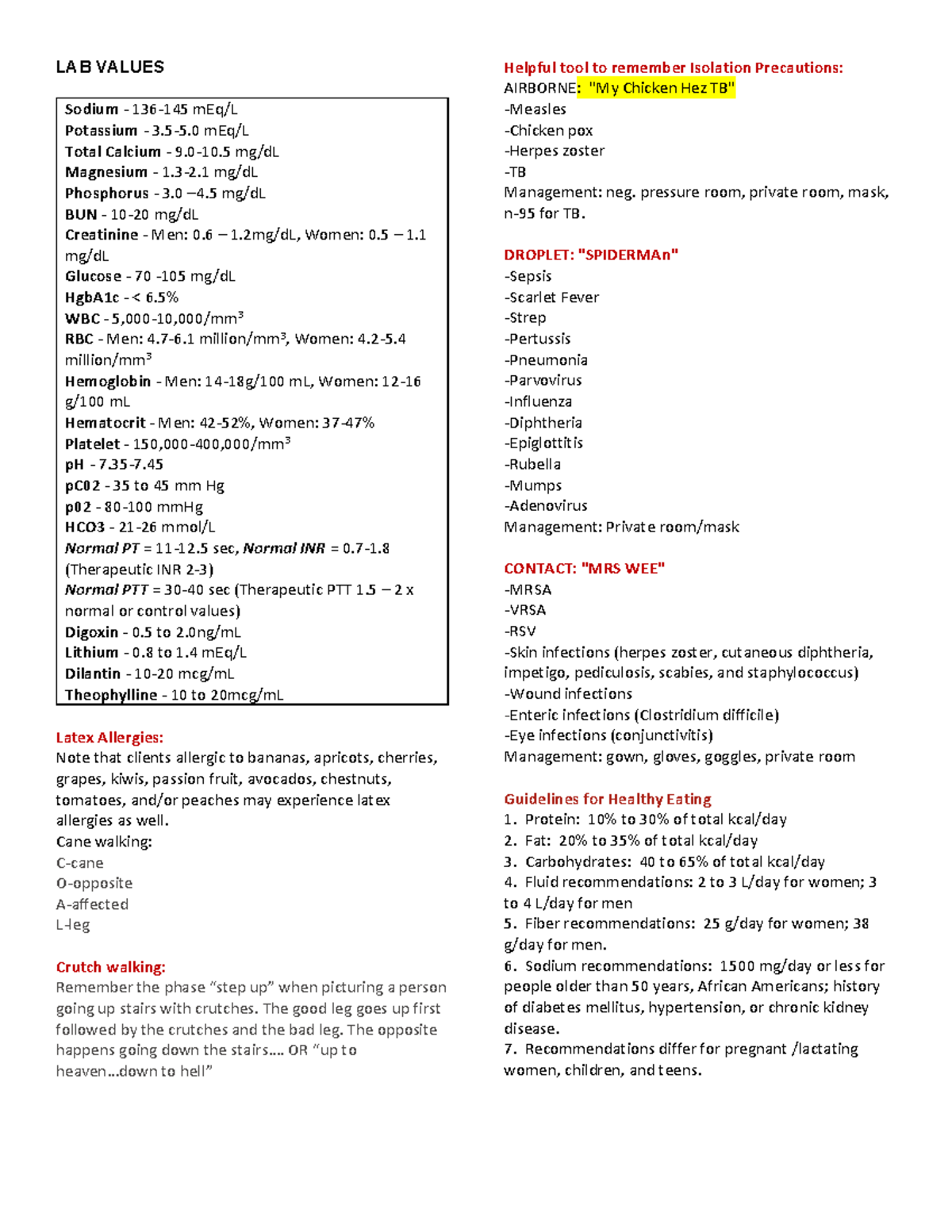 capstone-review-lab-values-sodium-136-145-meq-l-potassium-3-5-5