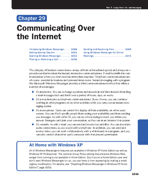 Chapter 33 - Troubleshooting Windows Errors - Chapter 33 Troubleshooting Windows Errors Decoding ...