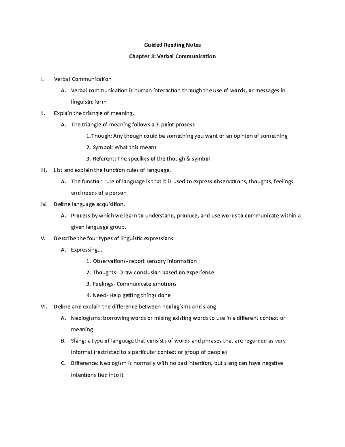 Ch 3 COMM - Wan-Lin Chang Notes submitted for a grade (out of class ...