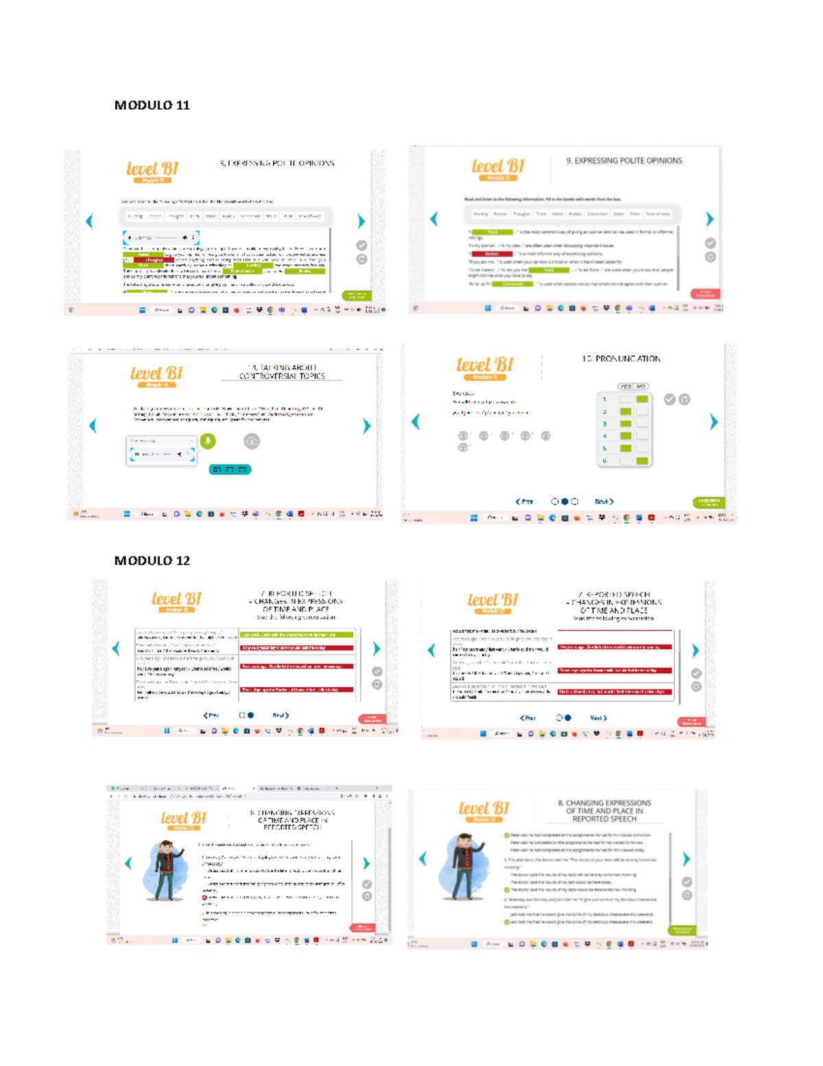 Modulo 11 - nnn - Ingles - MODULO MODULO Modulo 5, lección - Studocu