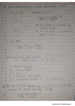 Unit 4,5 - TAFL notes AKTU - Automata And Formal Languages - Studocu