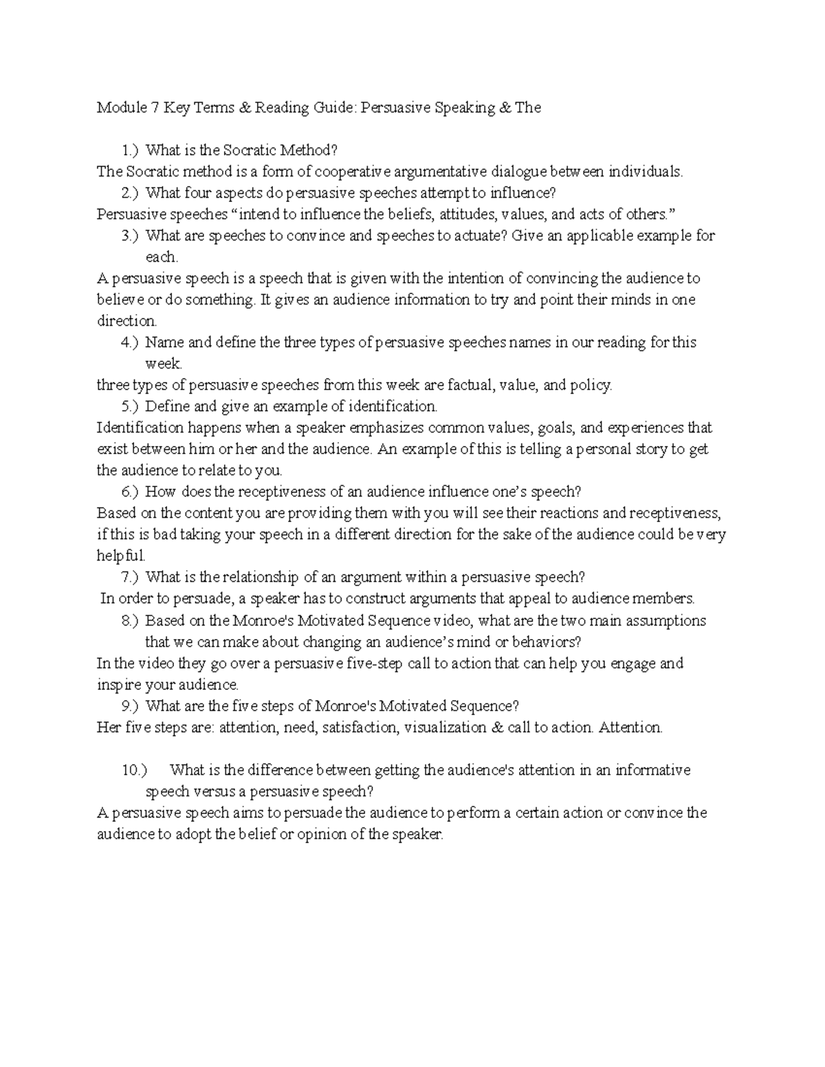 Mody key Terms PS - ModTTerm Answers - Module 7 Key Terms & Reading ...