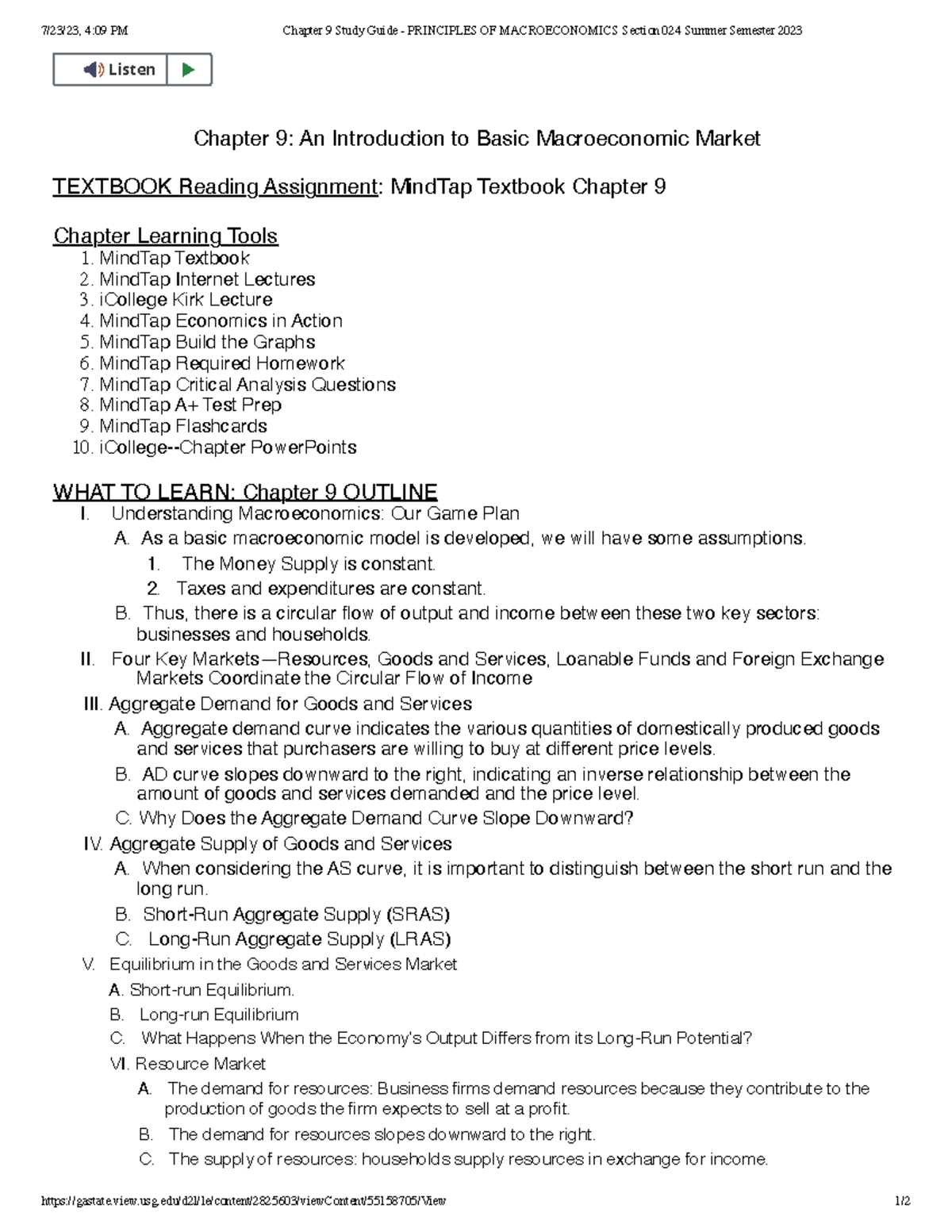 CH9 - Introduction to Basic Economics - 7/23/23, 4:09 PM Chapter 9 ...