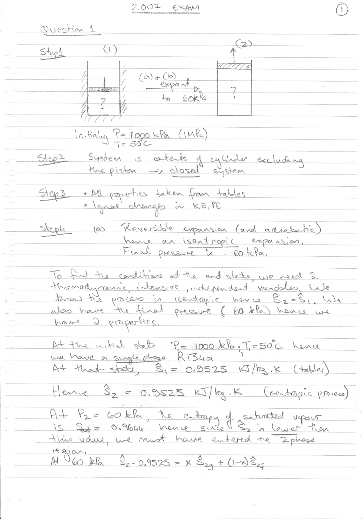 CHE2164 JUN 2007 SOLN (have already) - CHE2164 - Studocu