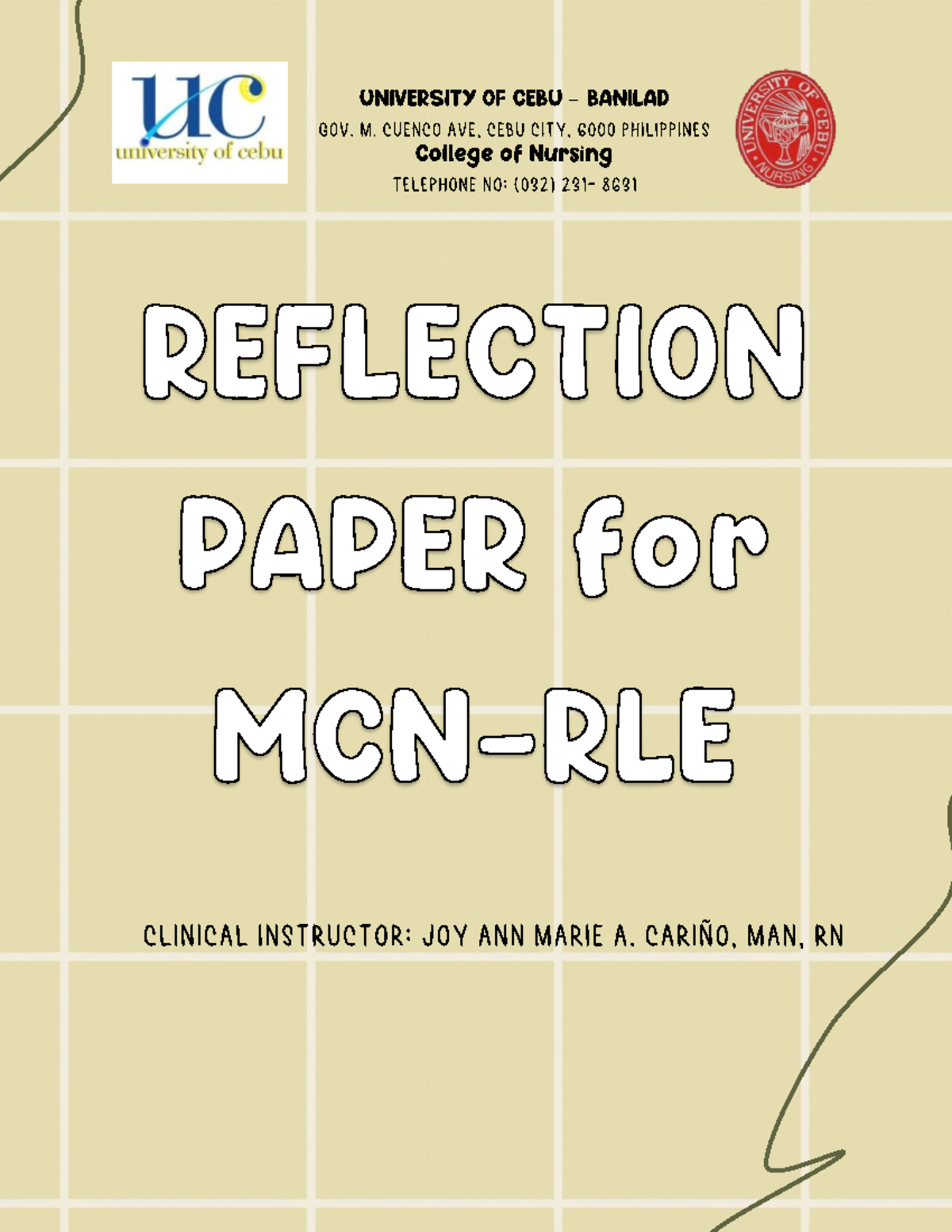 Babiera Reflectionpaper BSN2B - – Joan Glezelle M. Babiera University ...