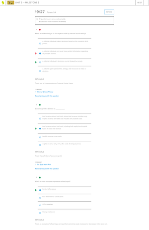 Unit 2 - Milestone 2 - Managerial Accounting - 1 CONCEPT → Process ...