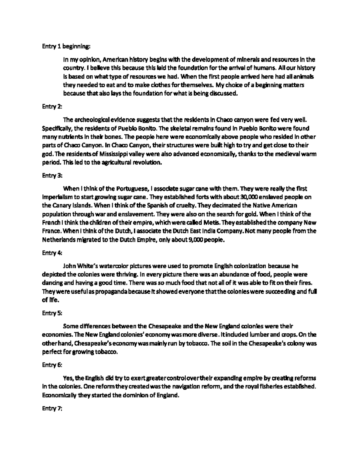 History lab notebook - HIST-1218 - Studocu