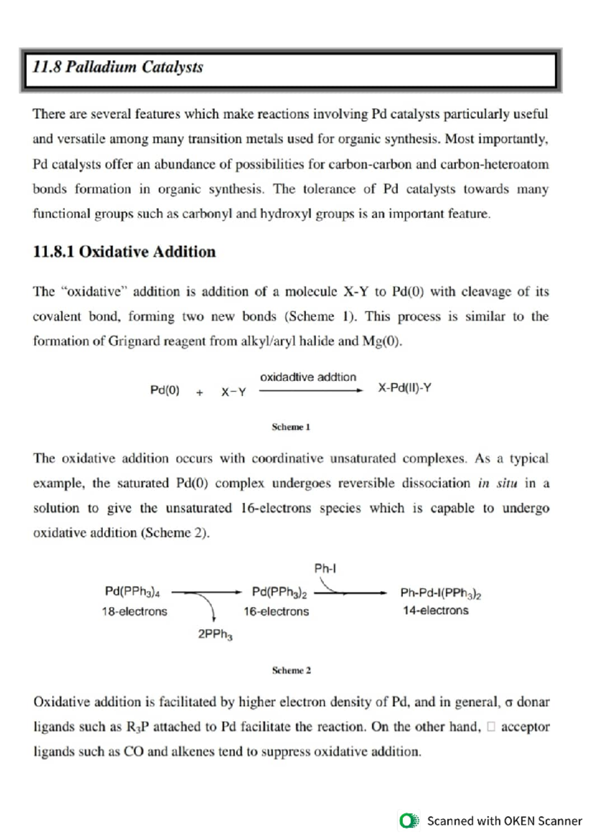 Chemistry- Palladium Catalysts, Heck Reaction, Stille Coupling ...