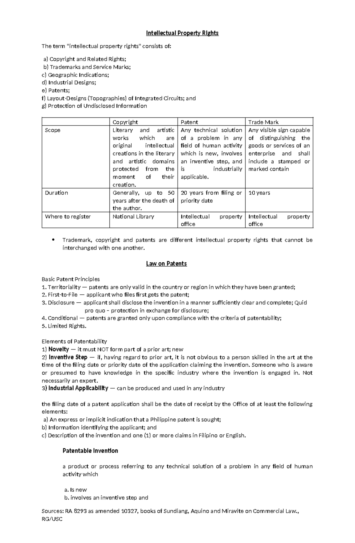 Intellectual-Property-Rights - Intellectual Property Rights The term ...