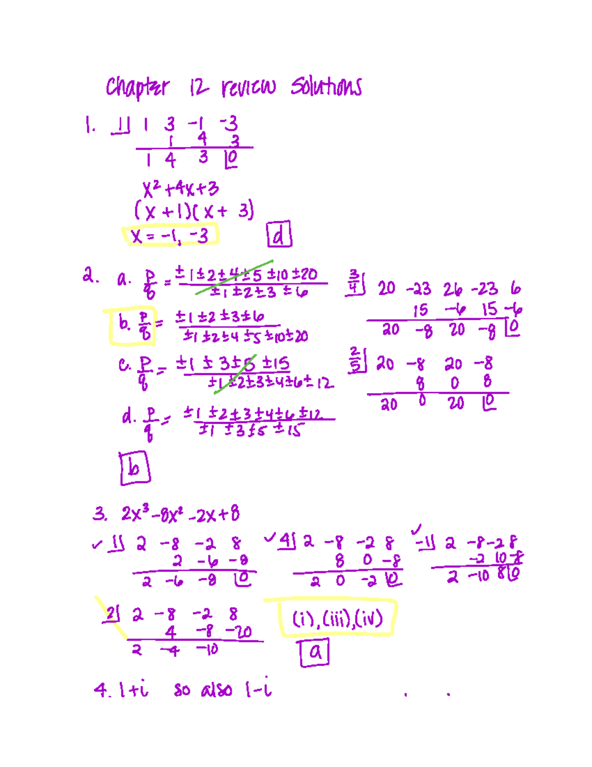 12 review solutions - 12 rev - chapter 12 review solutions IEEE X 4 3 X ...