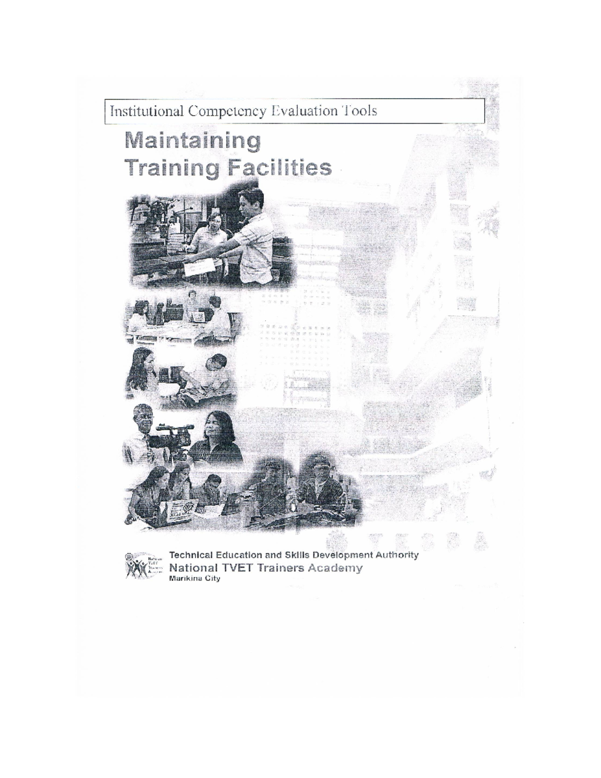 Maintaining Training Facilities - Information Assurance and Security ...