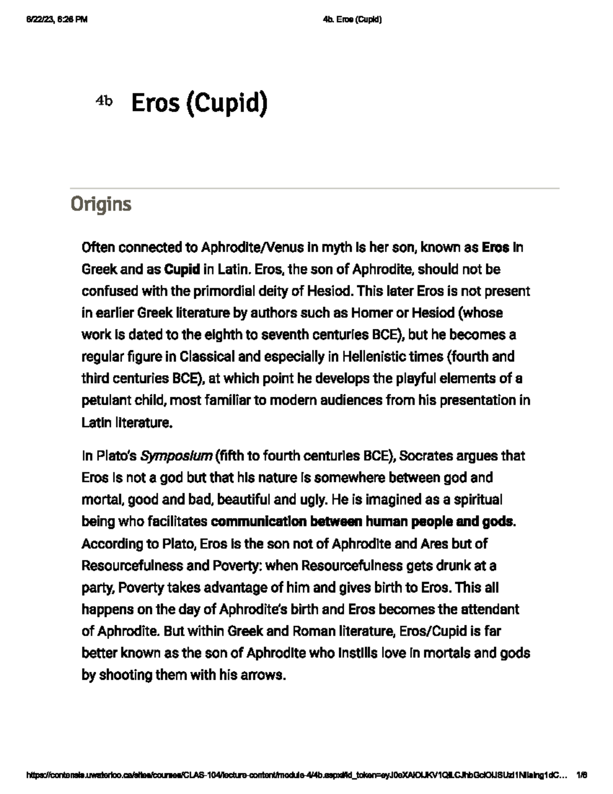 M2 - Course notes for quiz 2 - Clas 104 - Studocu