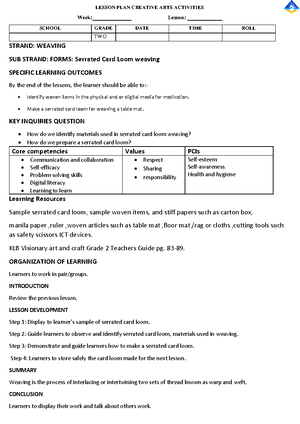 Grade 3-the-church-lesson-plans-cre-word-format - LESSON PLAN CRE ...