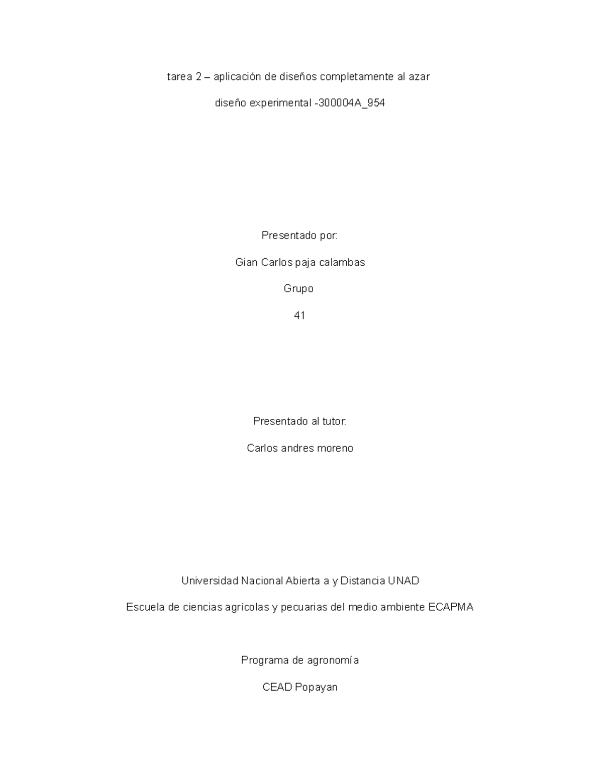 Fase 2 - gian paja - tarea 2 – aplicación de diseños completamente al ...