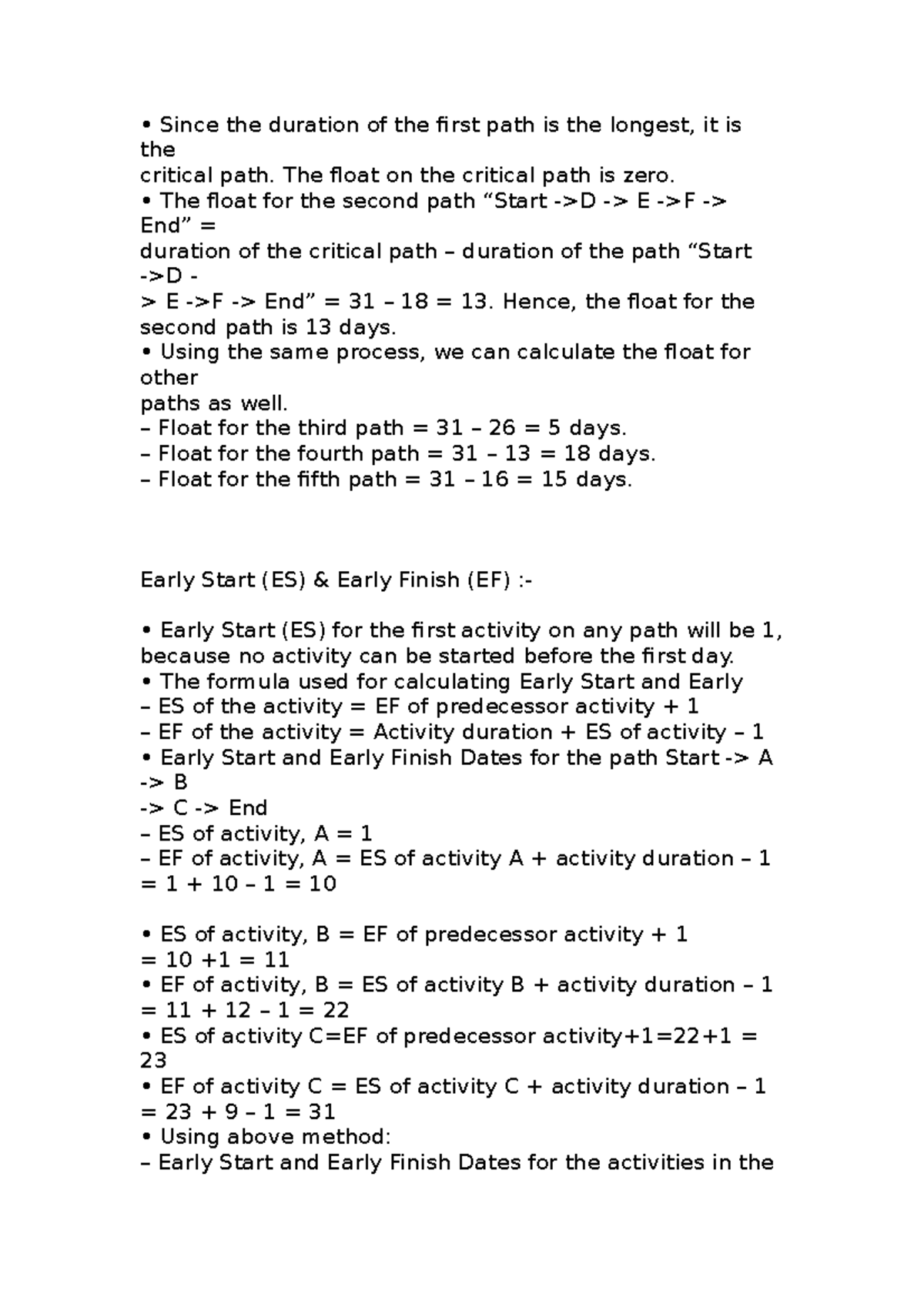 Cpm1 - detailed solution with brief definitions of terms used in ...