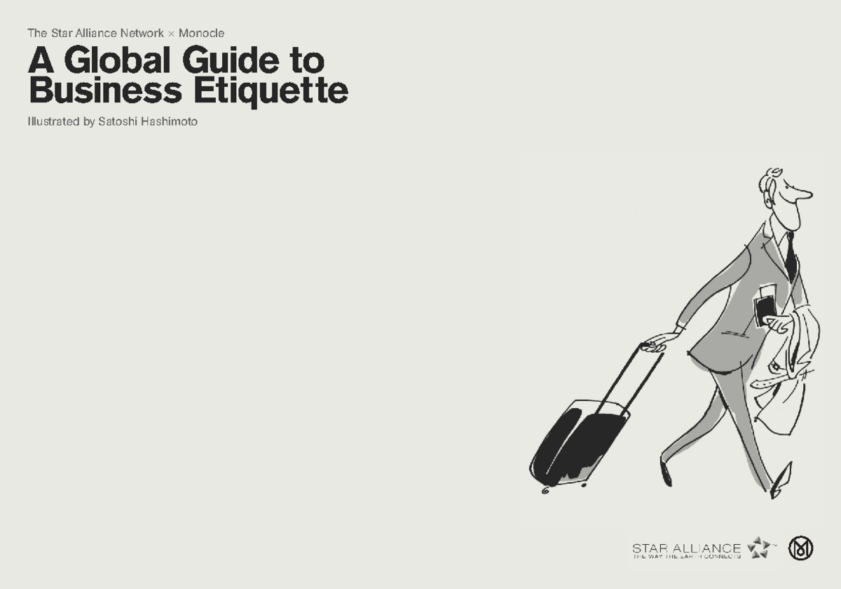 A Global Guide to Business Etiquette - The Star Alliance Network ...