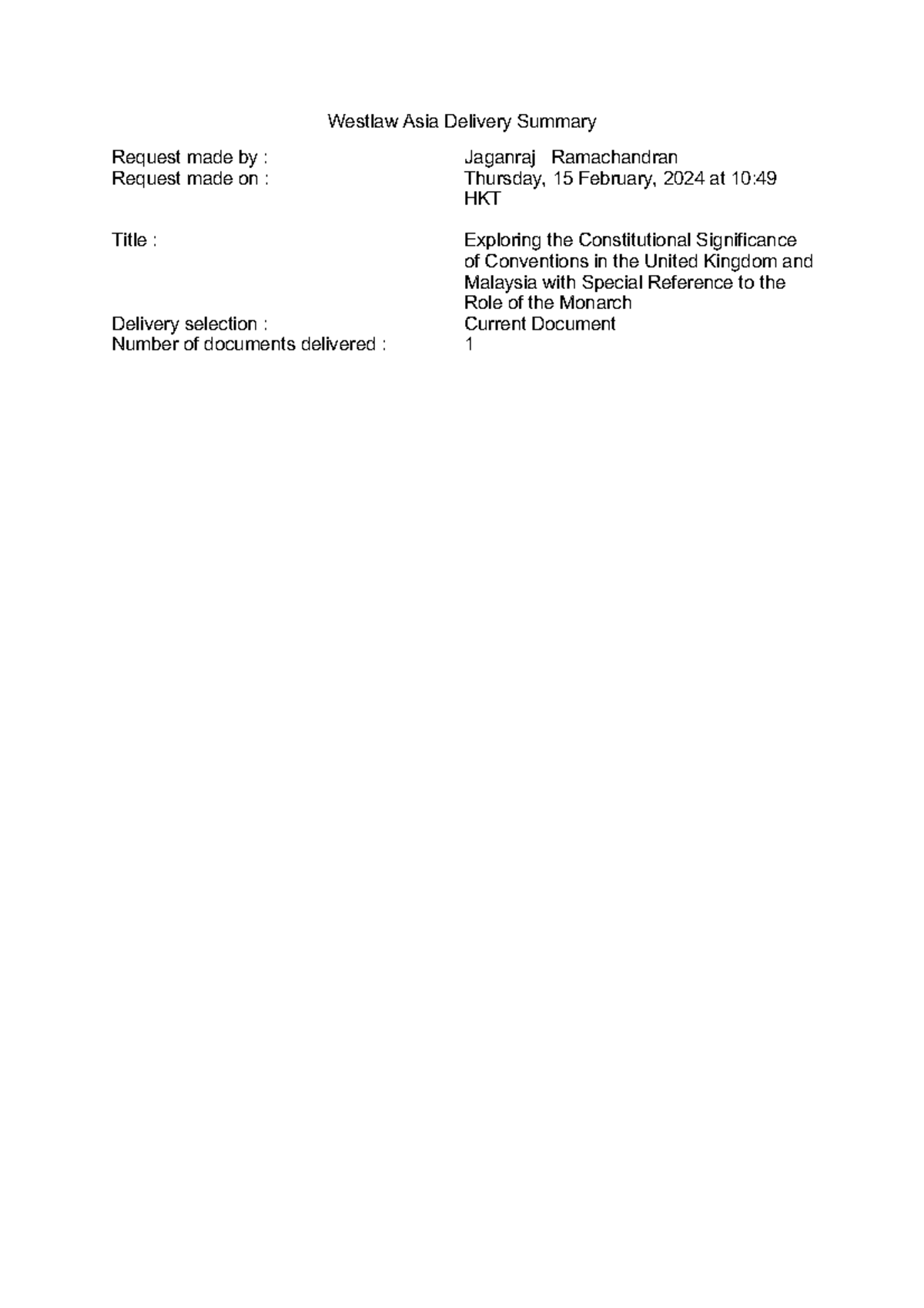Exploring the Constitutional Significance Towards the Role of the ...