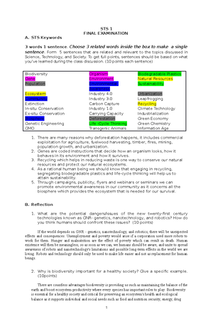 Ethics - Lesson 4: The Human Act as Knowingly Done With the completion ...