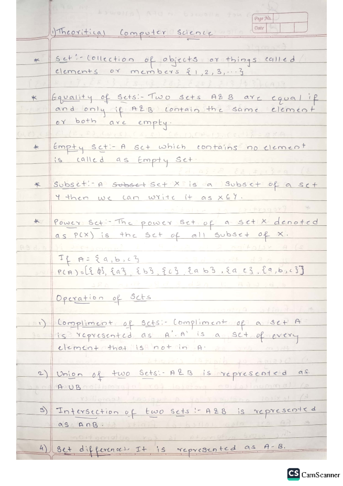 Khushal TCS - ASHOKA - Bsc (computer science) - Studocu