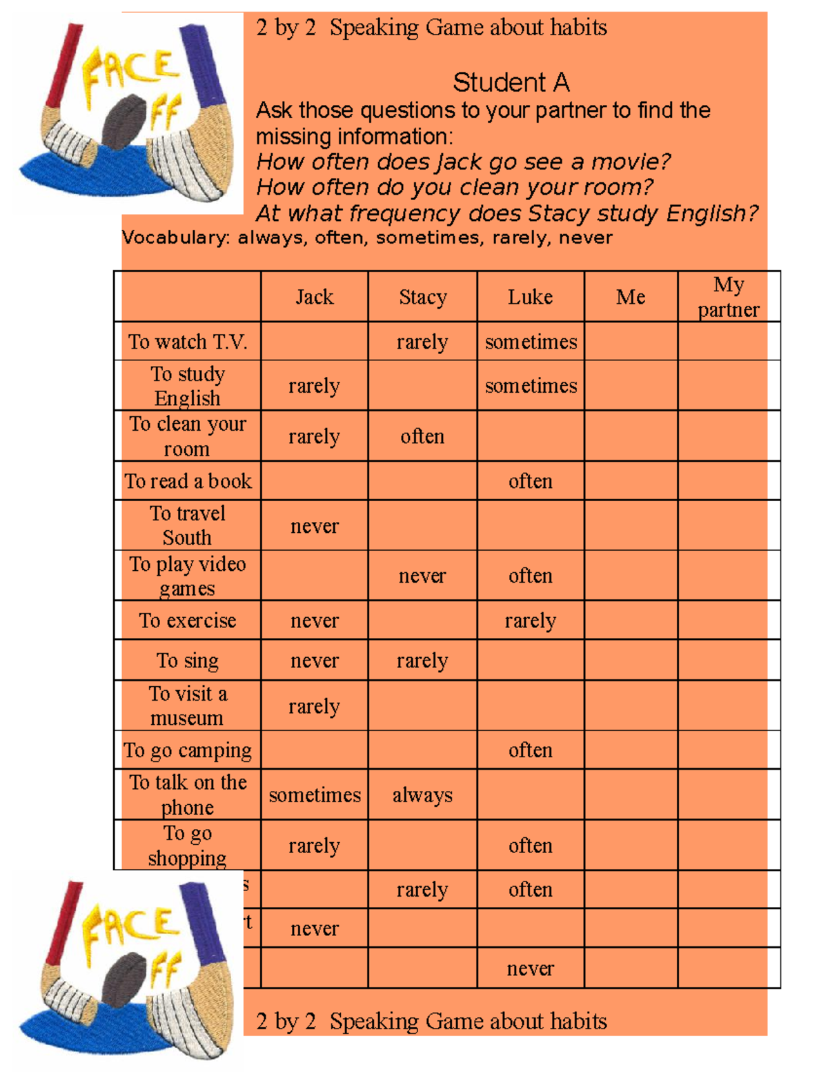 Islcollective worksheets elementary a1 preintermediate a2 intermediate ...