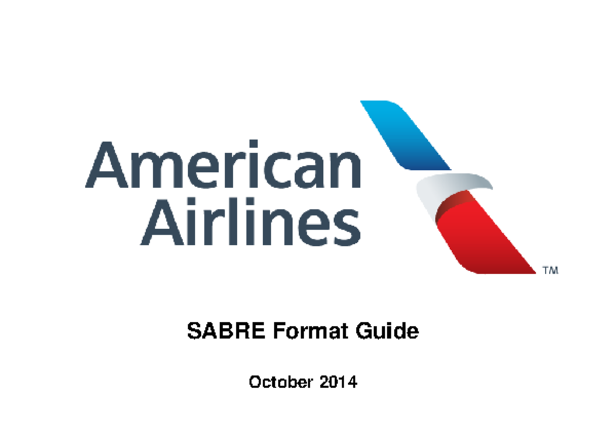 Procdiv 10142015 14419 - SABRE Format Guide October 2014 SABRE Format ...