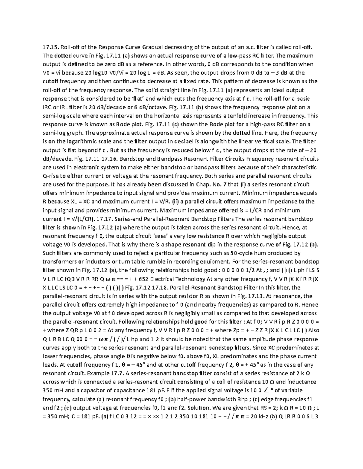 2 - ada - Roll-off of the Response Curve Gradual decreasing of the ...