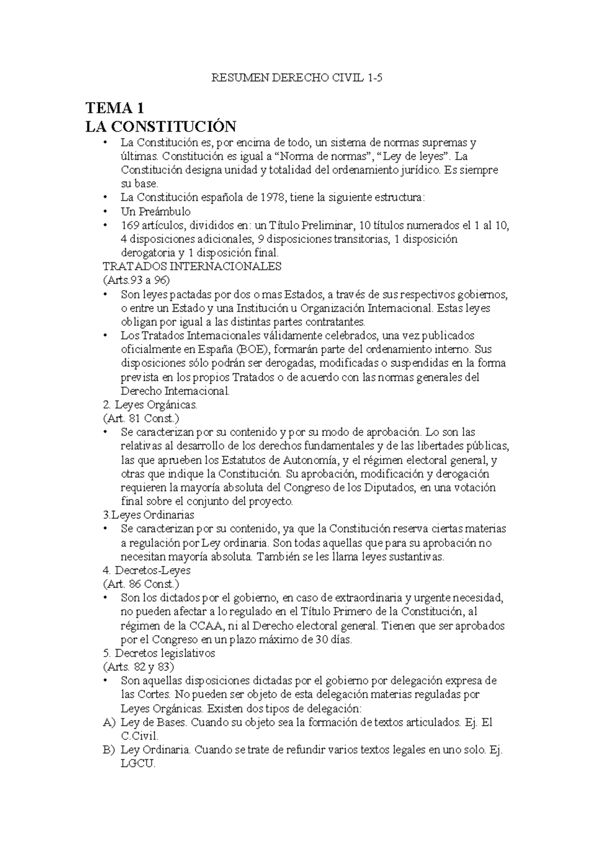 Resumen Derecho Civil 1-5 - Warning: TT: undefined function: 32 RESUMEN DERECHO CIVIL 1- TEMA 1 ...