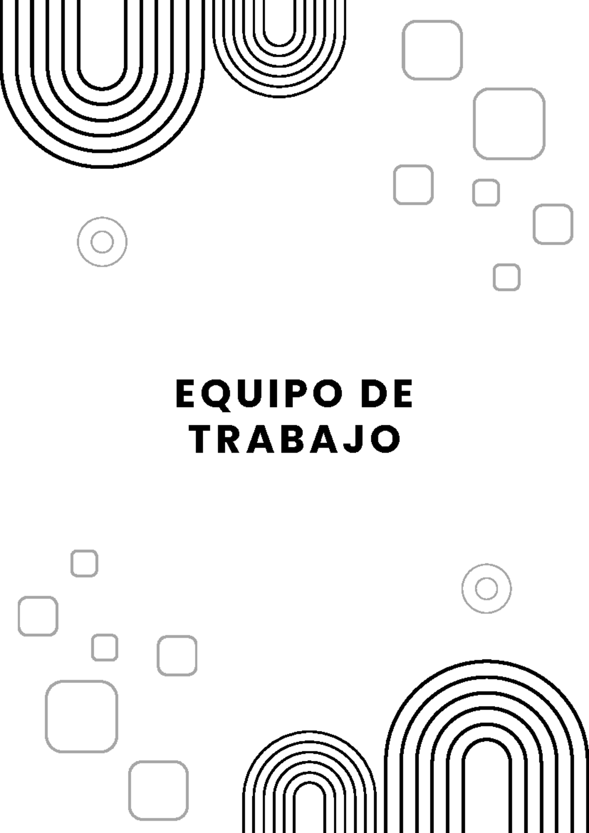 8 Portada - Equipo de trabajo - Metrologia - EQUIPO DE TRABAJO EQUIPO ...