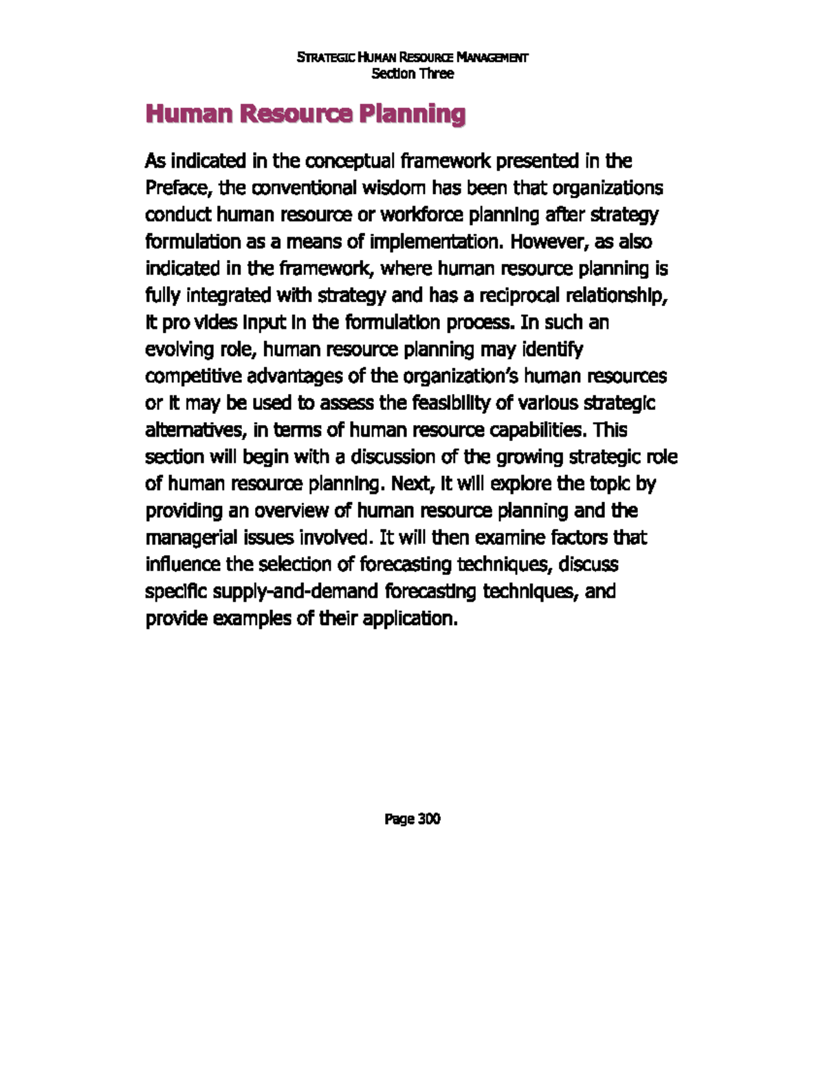 Human Resource Planning - Human Resource Management - Studocu