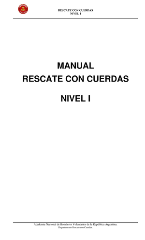 Traccion - Rescate - TRACCION Durante el trabajo en altura, se pueden ...