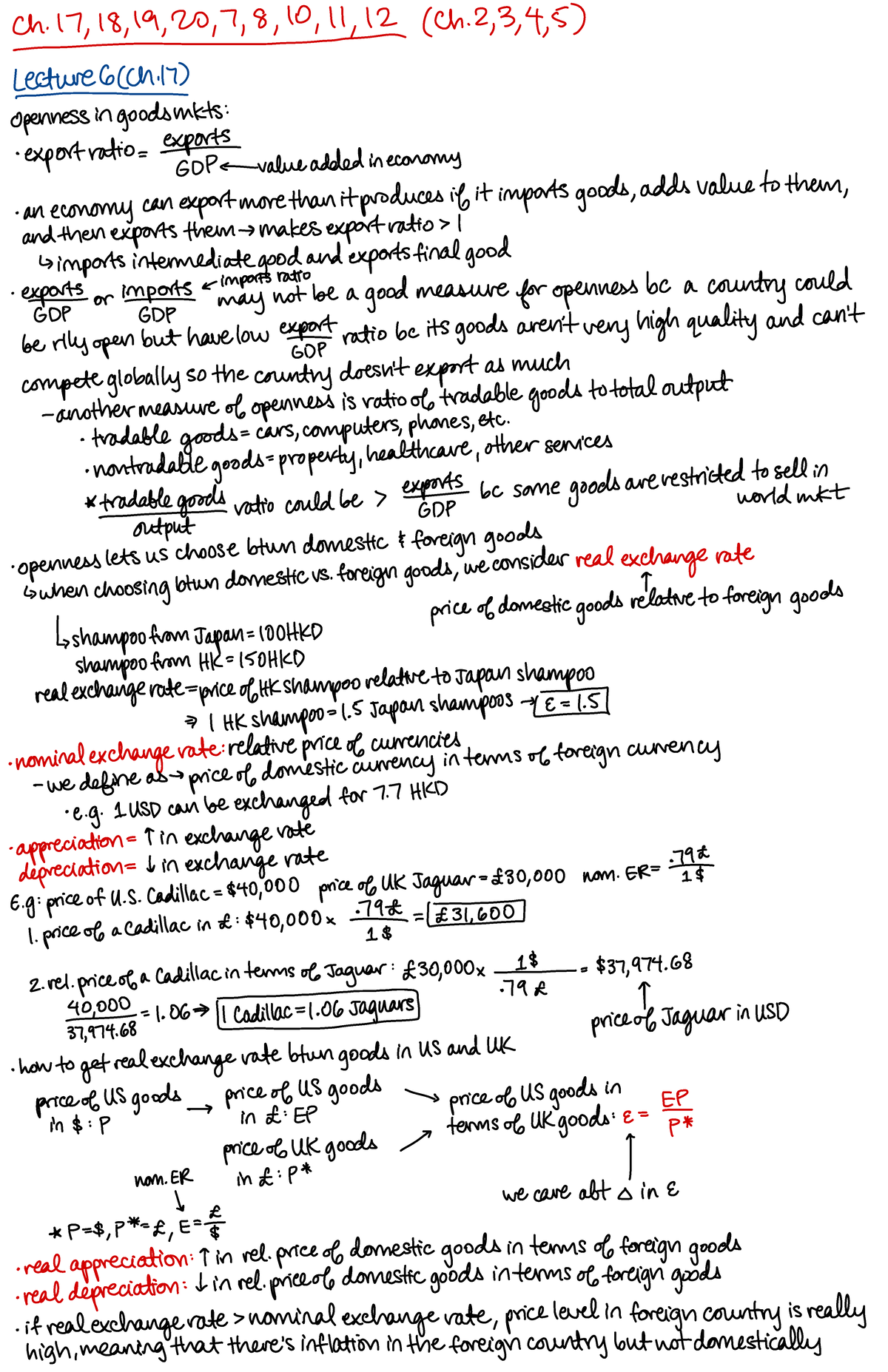 Econ Notes Pt 2 - 2nd section of course material - ch.17/l9,2s,7,8,l0 ...