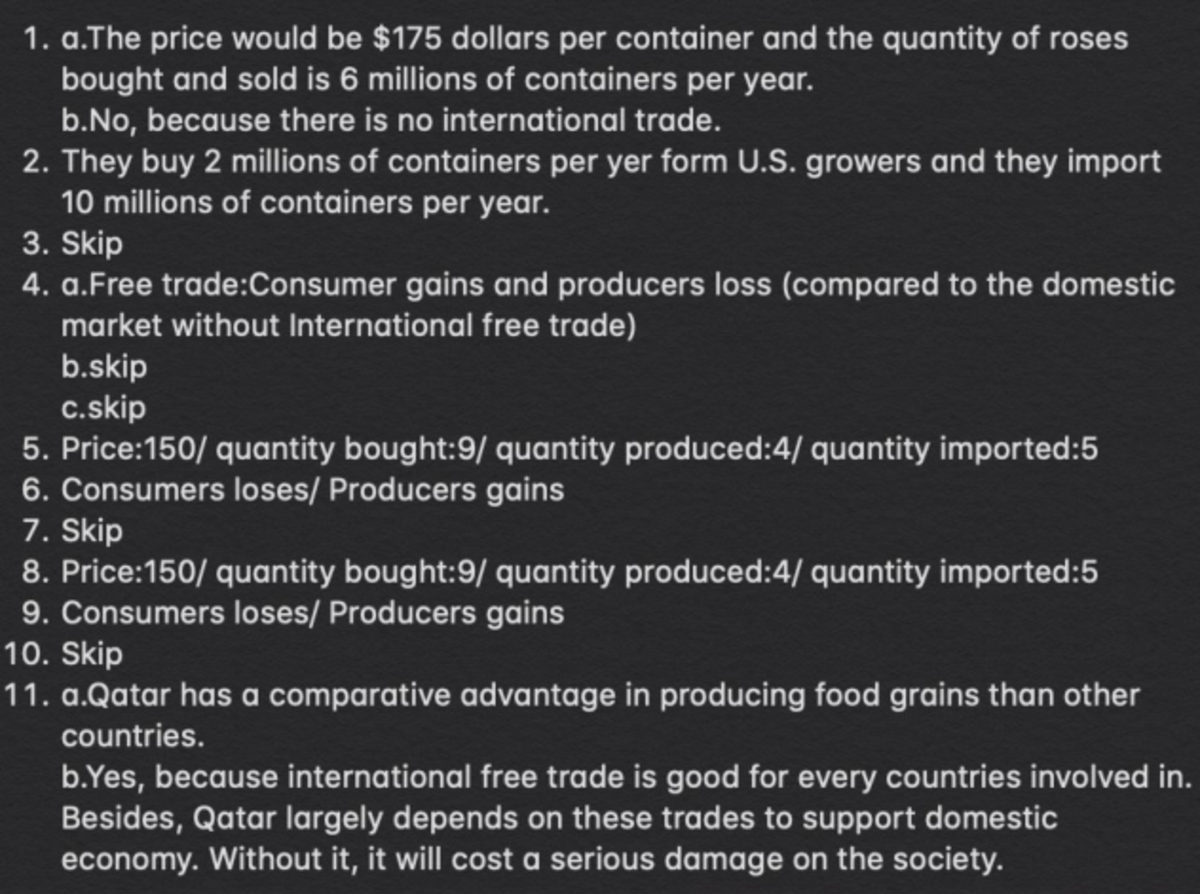 Problems Solution Ch - materials - 7 GLOBAL MARKETS IN ACTION C h a p t ...