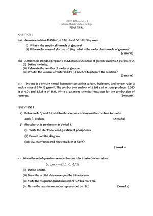 MATTER IN OUR LIFE DK014 - ASSIGNMENT 1 CHEMISTRY DK 014 MUHAMMAD ...