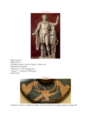 Zeus Art - Personal Project example depictions of zeus over time ...