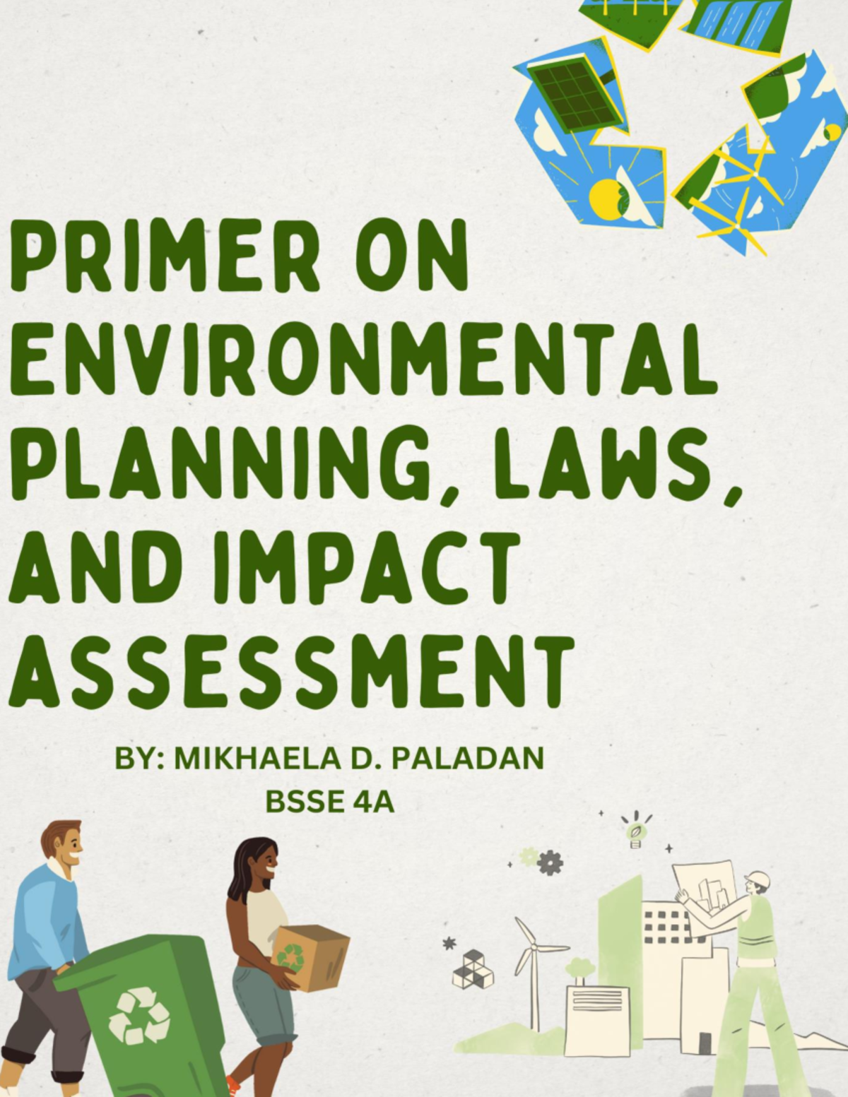 Primer on Environmental Impact statement system - INTRODUCTION As I ...