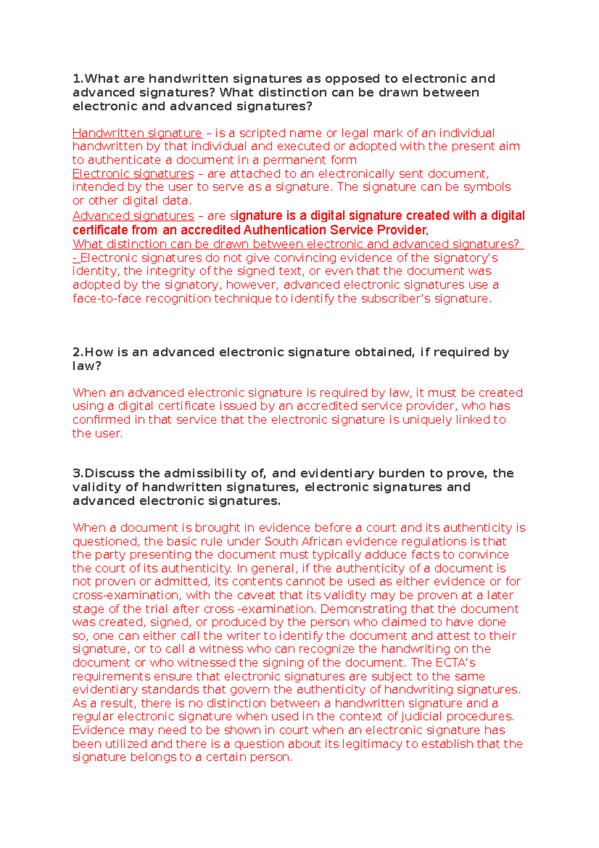 Tasks 2 - Employment: Retrenchmen - 1 are handwritten signatures as ...