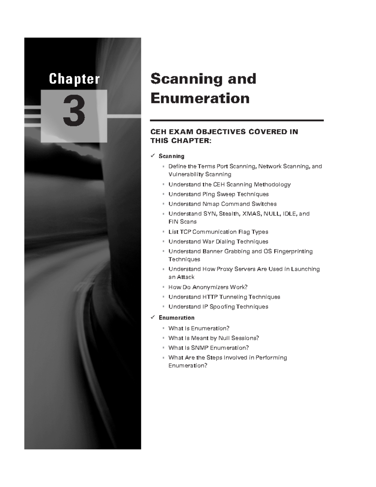 Unit 3 removed - notes - Chapter 3 Scanning and Enumeration CEH EXAM ...