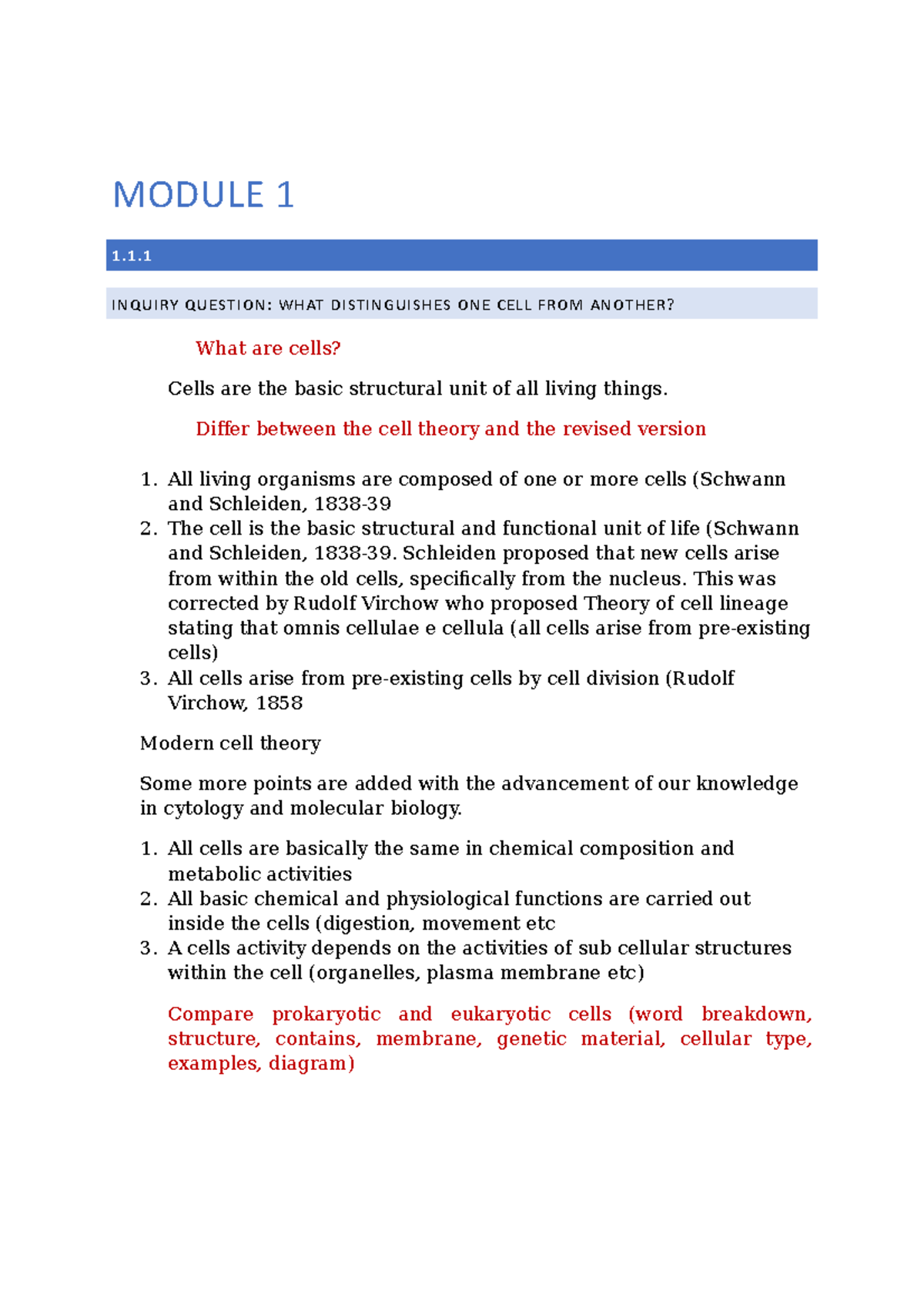 Year 11 Questions - Module 6 - MODULE 1 1. INQUIRY QUESTION: WHAT ...