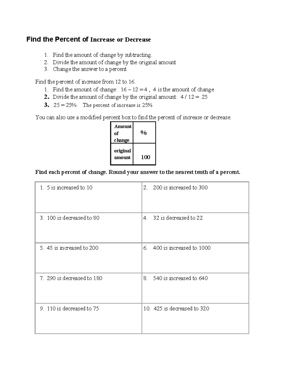 EM 18 - This is coursework for Essential Mathematics. This worksheet ...