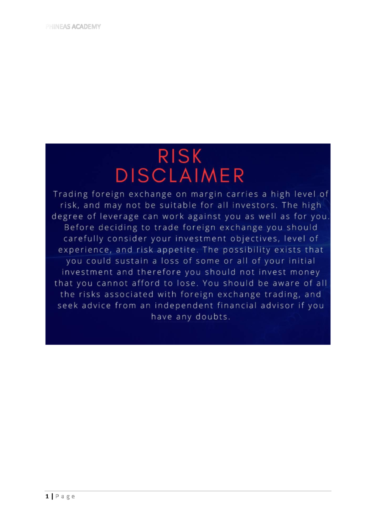 SMC BOOK Final Destination - FOREX TRADING What is forex? Forex is the ...