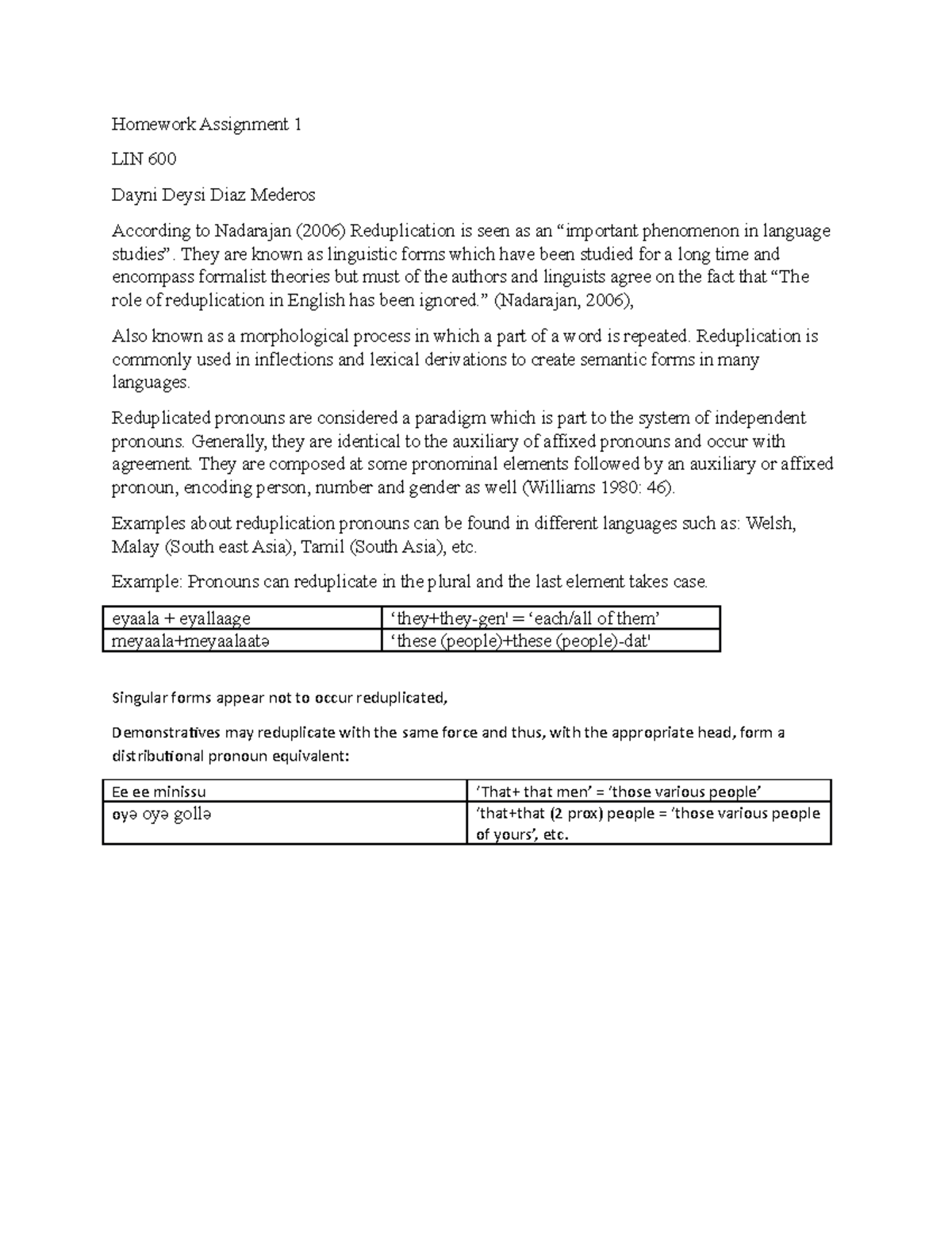 Task 1 LIN 600 1 - An analysis of suprasegmental parts of a sentence ...