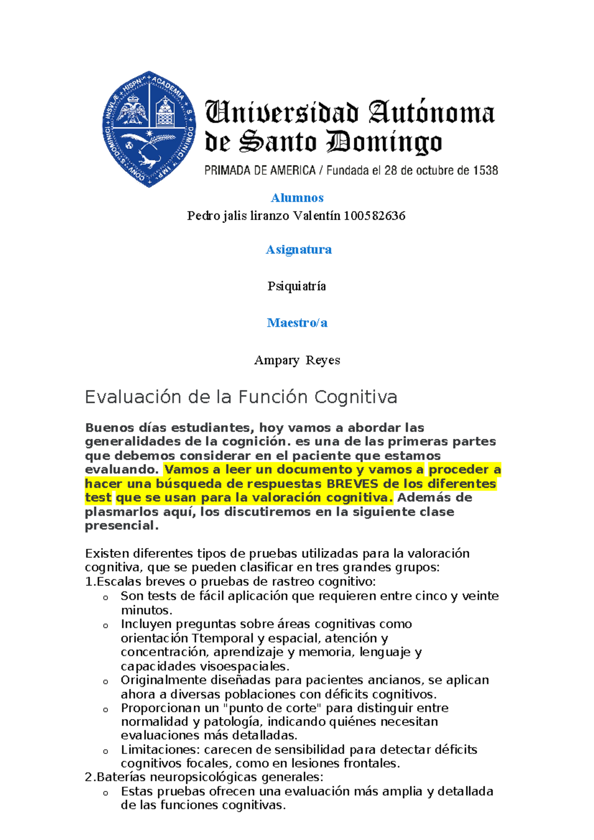 Dfhsiss - Forma de razonamientos con personas esquizofrénicas - Alumnos ...