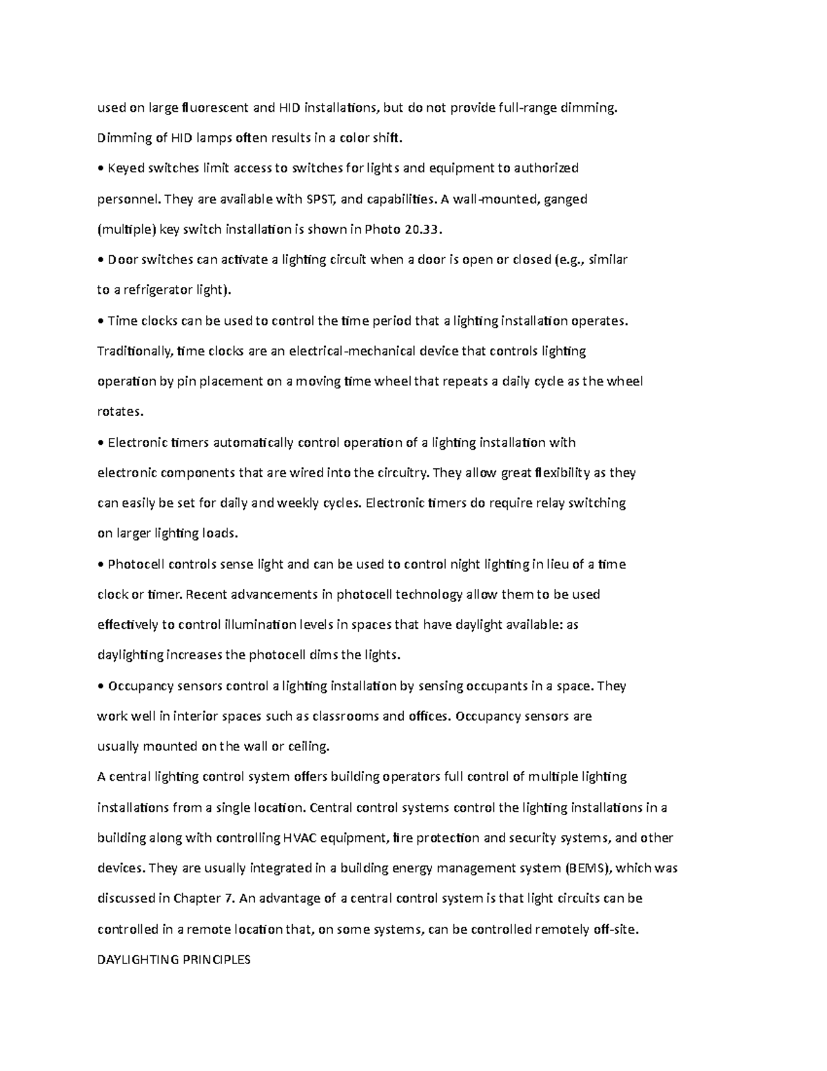 Doc24-lighting - Electronic timers automatically control operation of a ...