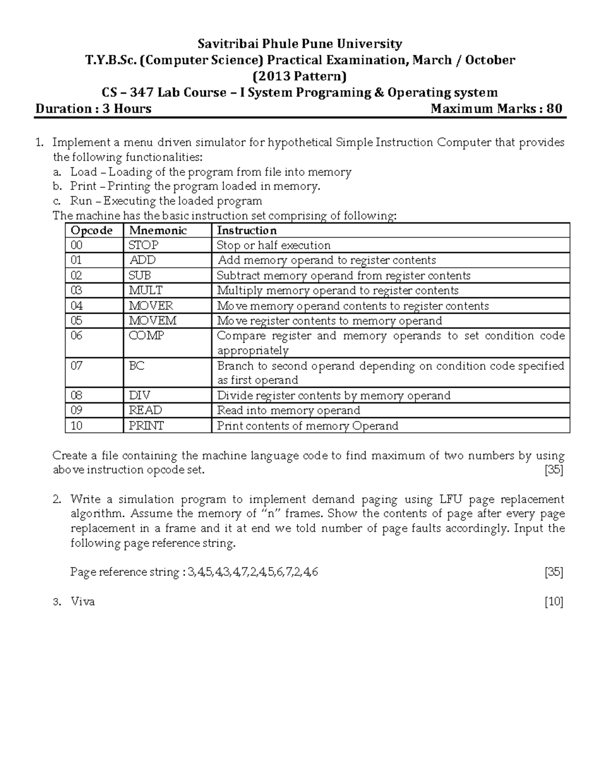 Syspro-slips - good luck - T.Y.B. (Computer Science) Practical ...