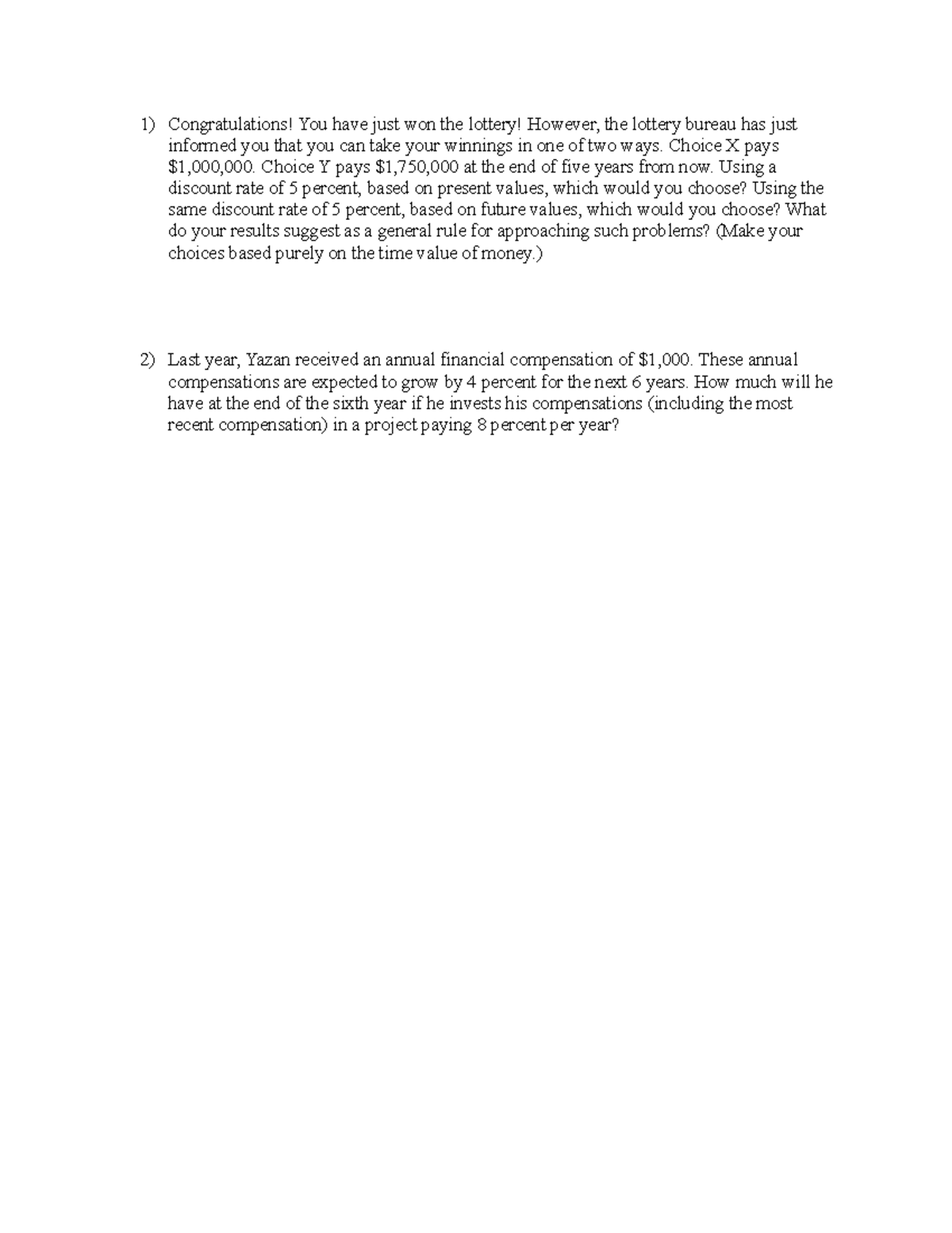 TVOM - Tvom - Congratulations! You have just won the lottery! However ...