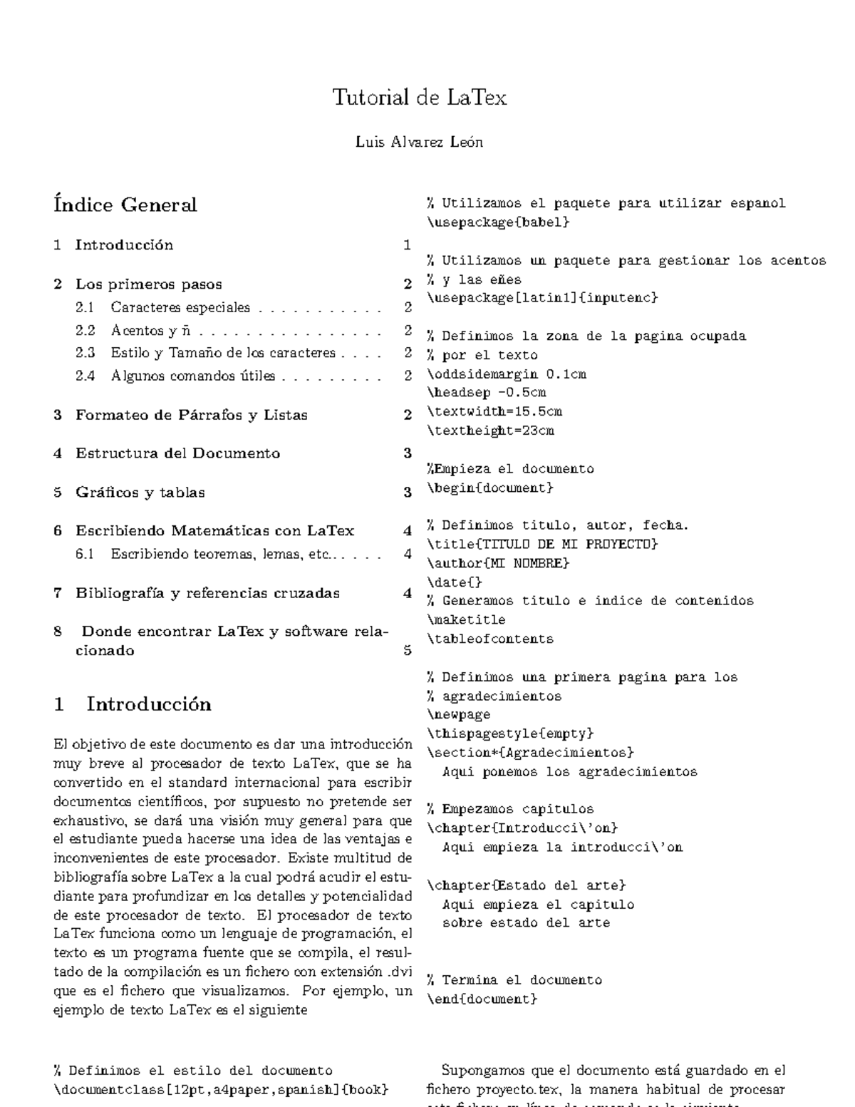EXAMEN DE II PARCIAL III PERIODO 2023 - Tutorial de LaTex Luis Alvarez ...