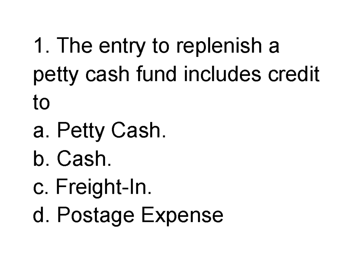 Chapter 2 Intermediate Accounting March 09 2022 - 1. The entry to ...