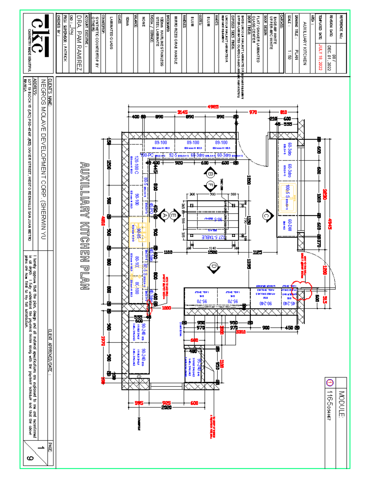 Sherwin yu - Drawings - 1 MANILA LOT 19 BLOCK 18 (LRC) PSD-48497,(#20 ...