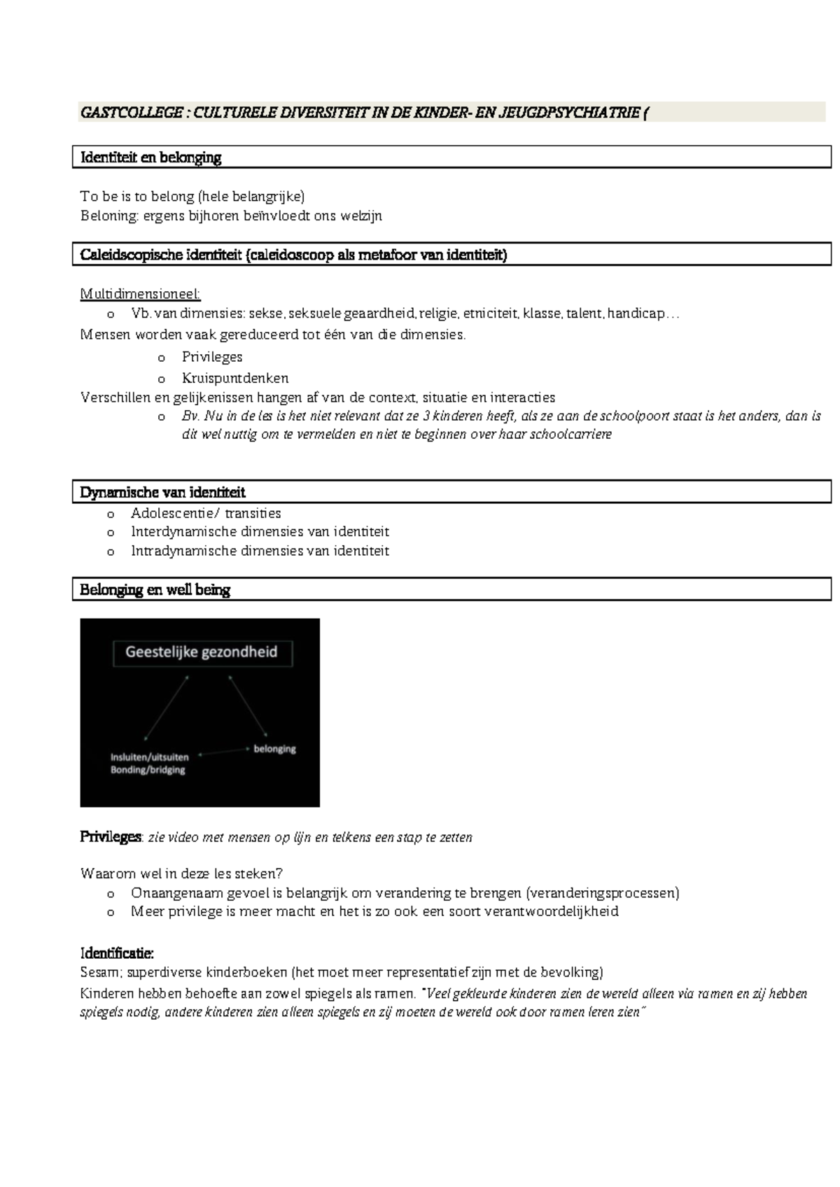 Gastcollege-winnie-ang - GASTCOLLEGE : CULTURELE DIVERSITEIT IN DE ...